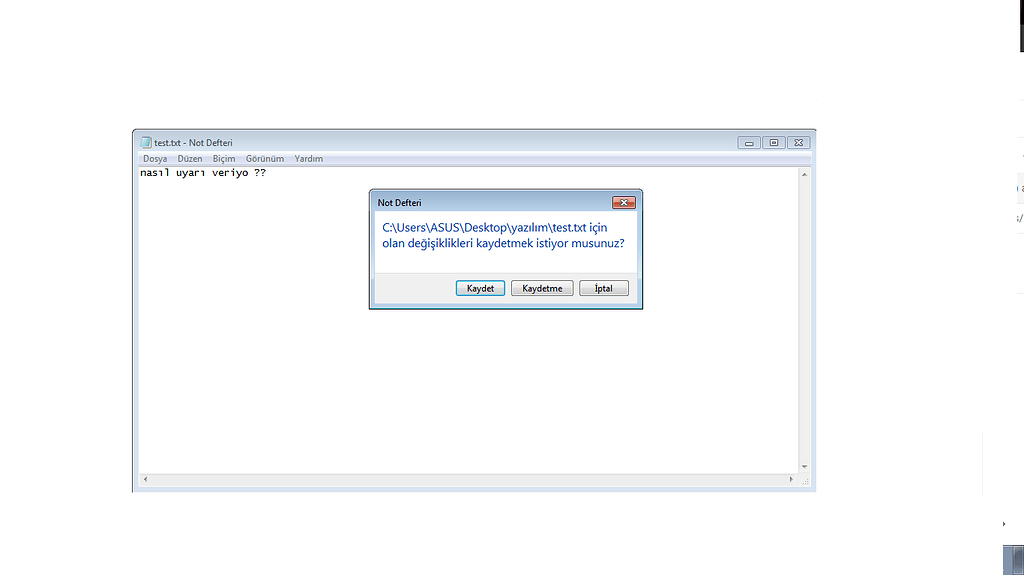 Tkinter kapatma uyarısı - TkInter - YazBel forumu