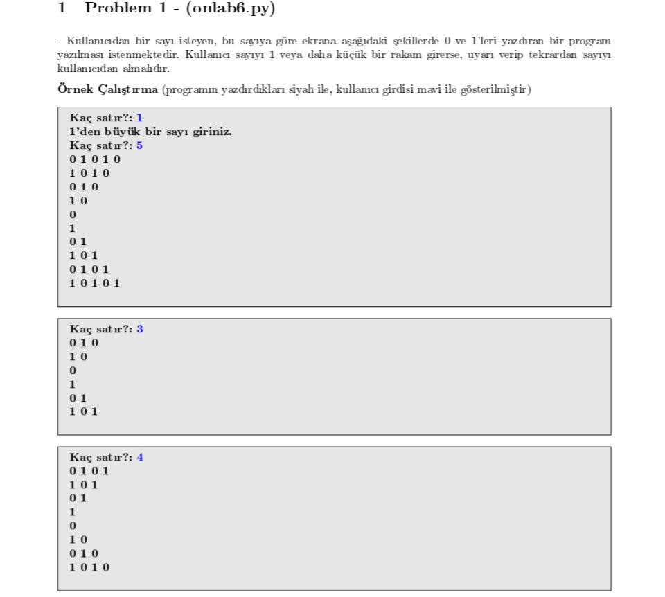 Pythonda for döngüsü problemi - Python - YazBel forumu