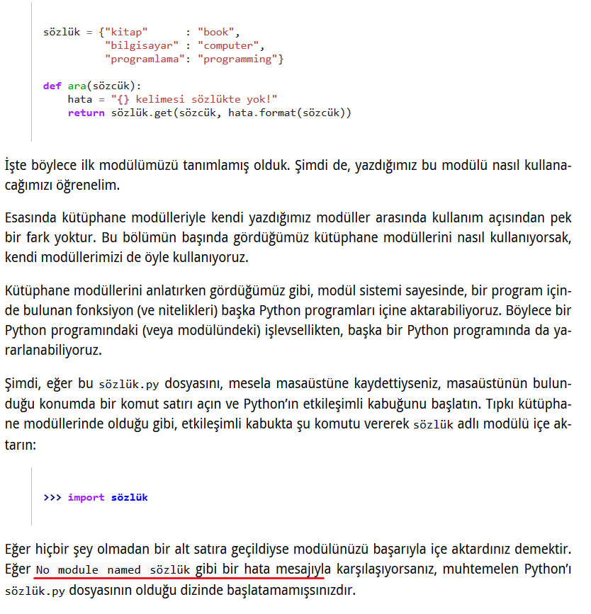 No module named Hatası - python - YazBel forumu